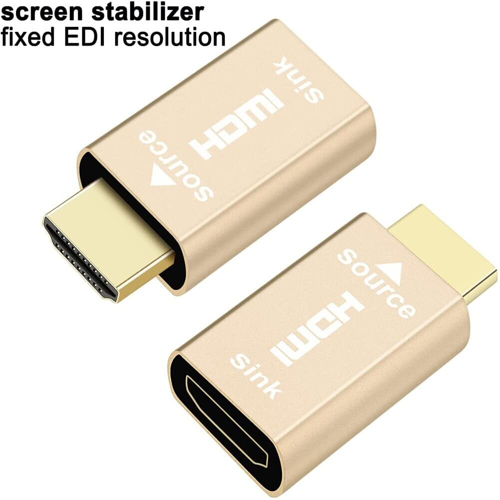 DTECH HDMI EDID Emulator to Keep EDID Pass Through Male to Female Fit ...