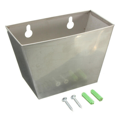 Stainless Steel Wall Mount Beer Bottle Opener Cap Box with Screws ...