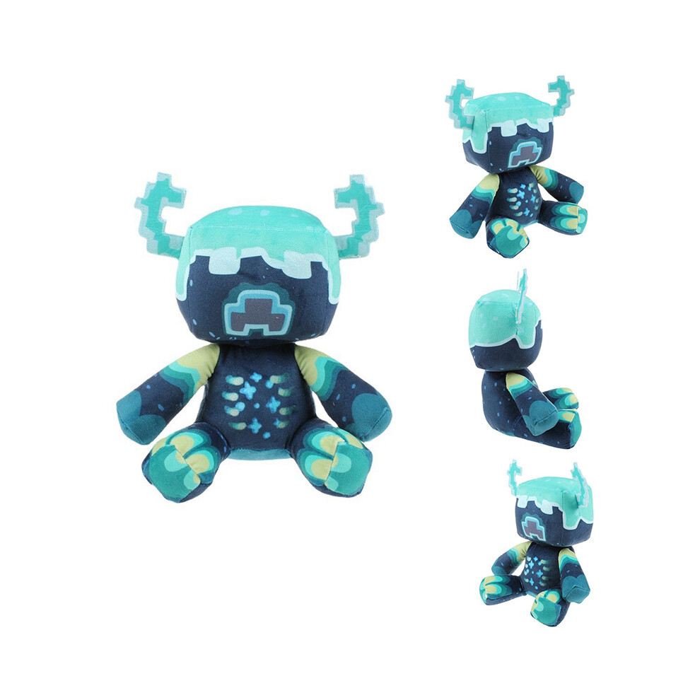 Minecraft Warden Plush Stuffed Animal Soft Pixel Doll Children Gift Toy ...