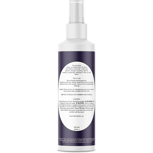 BritishBasics Crease Release Spray | Wrinkle Remover, Odour Eliminator ...