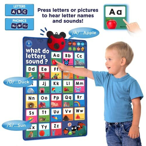 LEARNING BUGS What do Letters Sound, Alphabet Phonics, Interactive ...