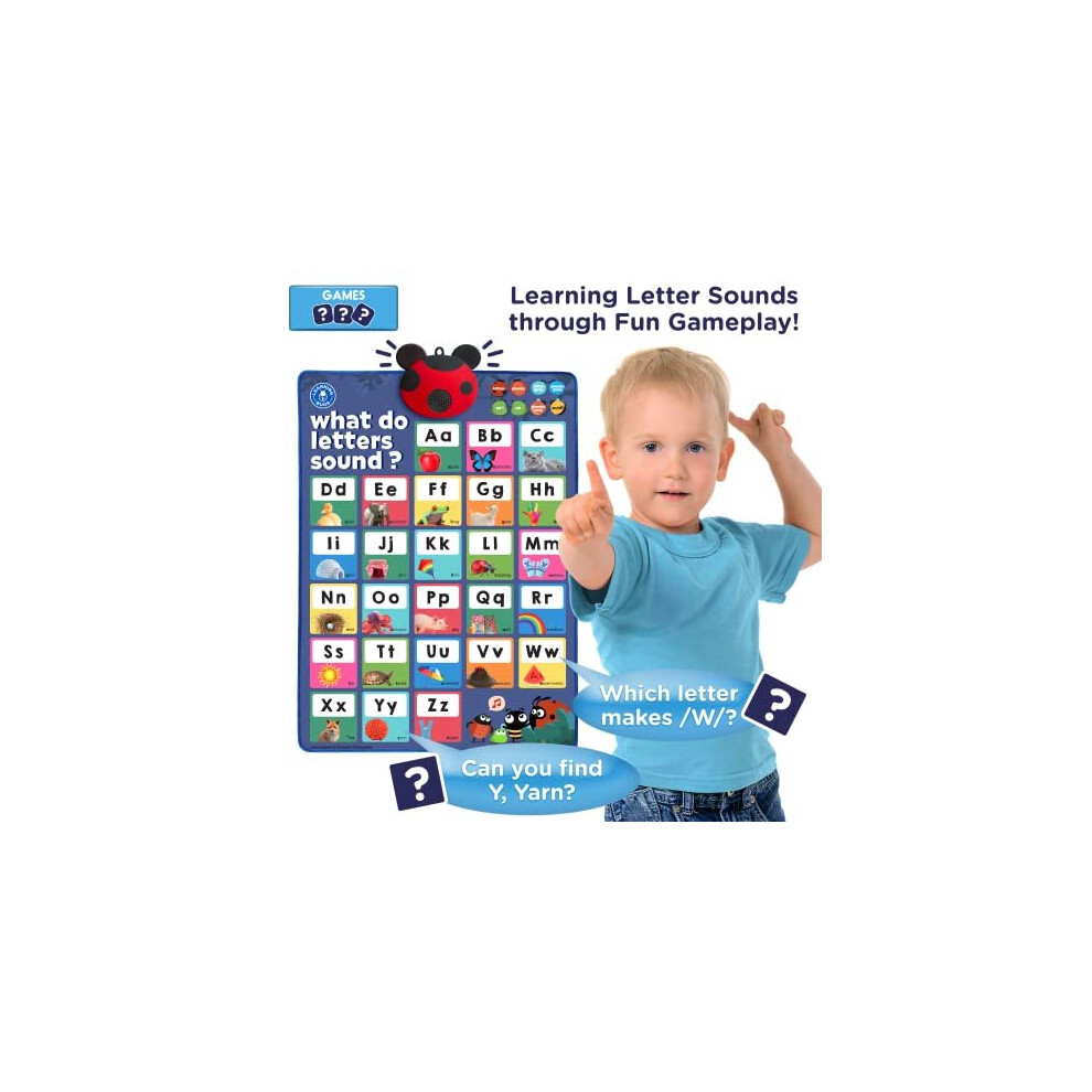 LEARNING BUGS What do Letters Sound, Alphabet Phonics, Interactive ...