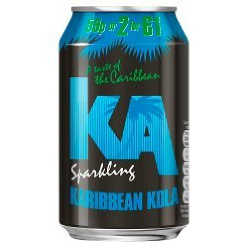 KA Sparkling Karibbean Kola 330ml (Pack of 24) on OnBuy