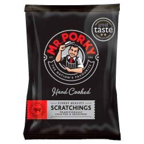 Mr. Porky Hand Cooked Scratchings 30g (Pack of 12) on OnBuy