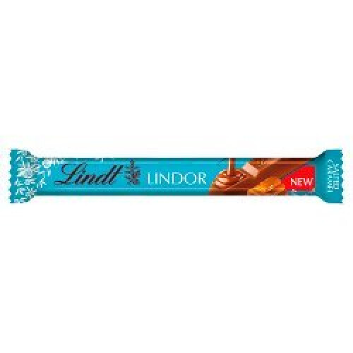 Lindt Lindor Salted Caramel Milk Chocolate Bar 38g (Pack of 24) on OnBuy