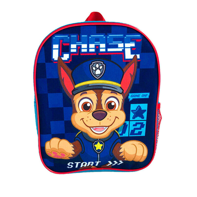 Kids Paw Patrol Chase Start Backpack Licensed Children Character Side ...