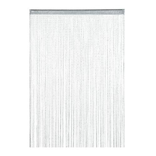 Relaxdays String Curtain Glitter 145 x 245 cm Can be Shortened with ...
