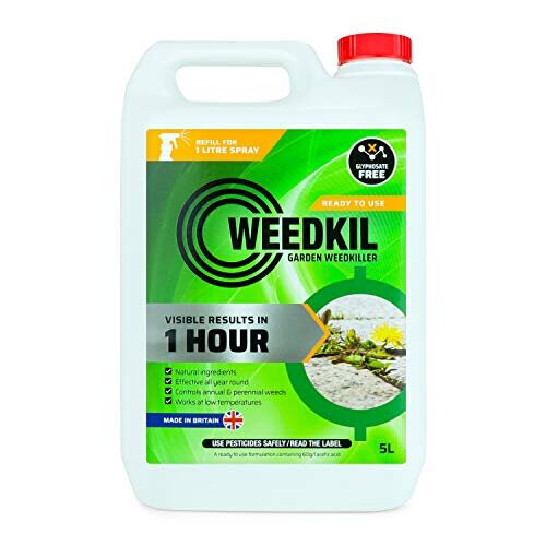 WeedKil Fast Acting Weed Killer 5L - Harmless To Children & Pets Once ...
