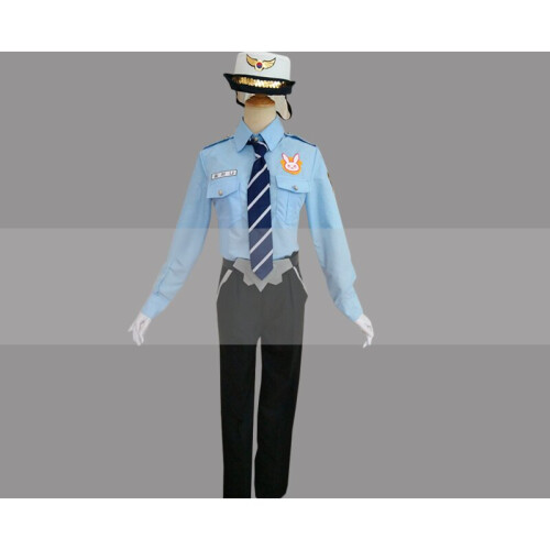 Customize Overwatch D.Va Skin Police Officer Cosplay Costume on OnBuy