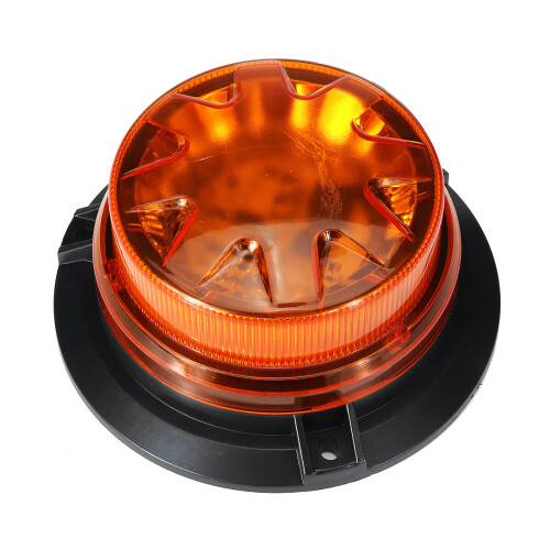 New Flashing Beacon Warning Light 360 Degree Rotating Roof Strobe Lamp ...