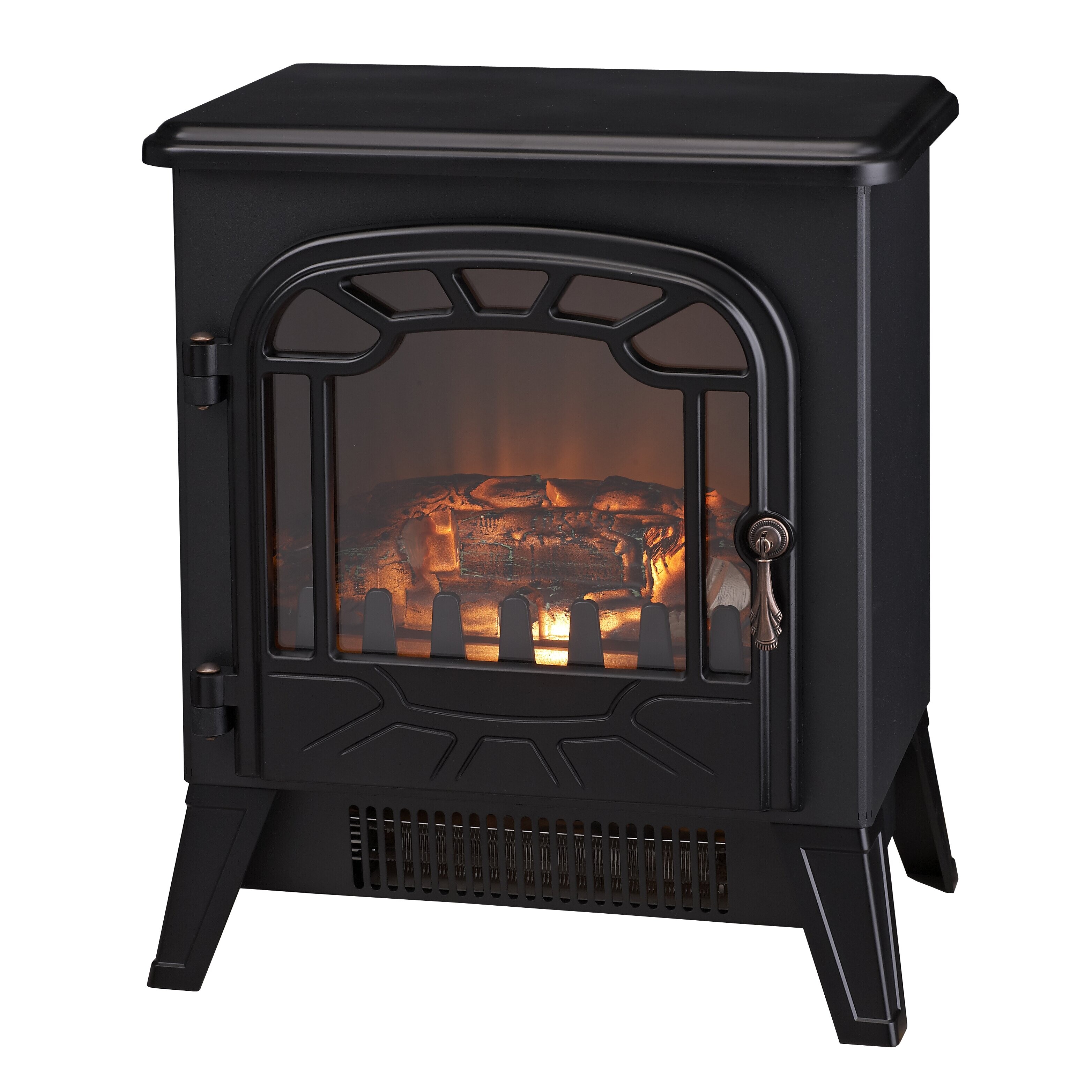 Lincsfire New 1850W Portable Electric Stove Fire Place Fireplace Heater ...
