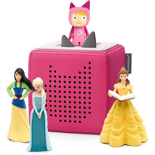 tonies Toniebox Disney Princess Bundle Pink on OnBuy