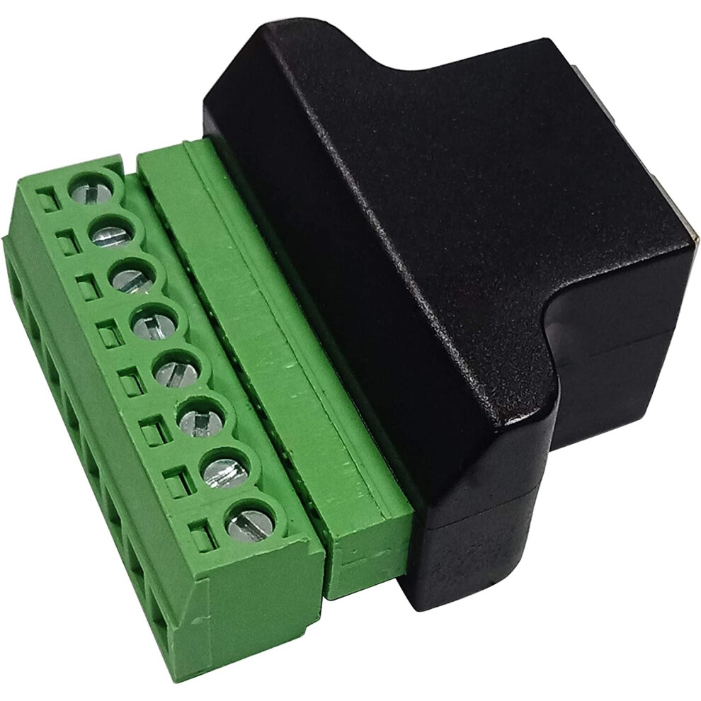 zdyCGTime RJ45 Female Plug to 8P 8C Female Bolt Screw Type terminals ...