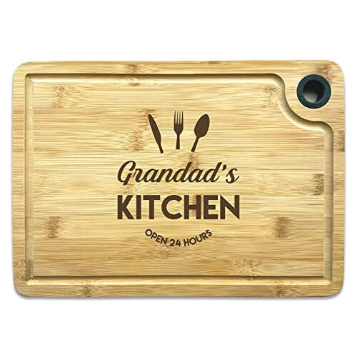 Laser Engraved Bamboo Chopping Board | Cheese Board | Cutting Board ...