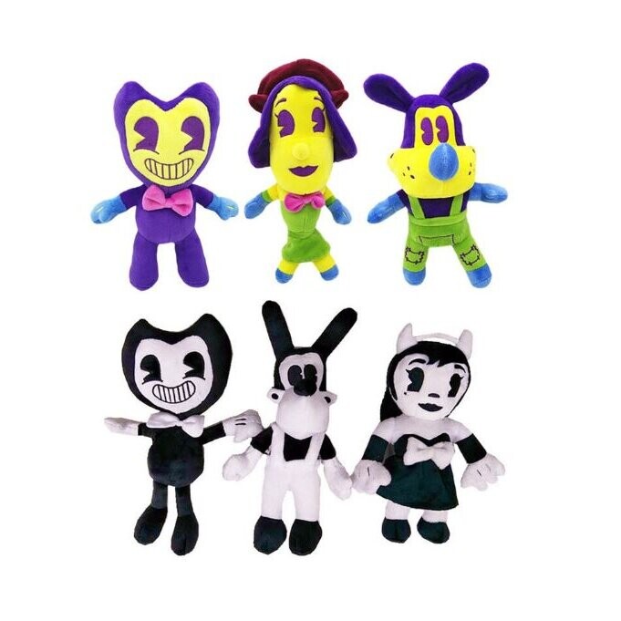 Horror Game Bendy and Ink Machine Plush Doll Color Bendy Plush Doll on ...