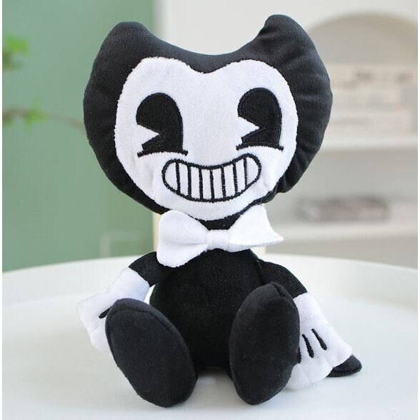 (Bendy, Black) Horror Game Bendy and Ink Machine Plush Doll Color Bendy ...