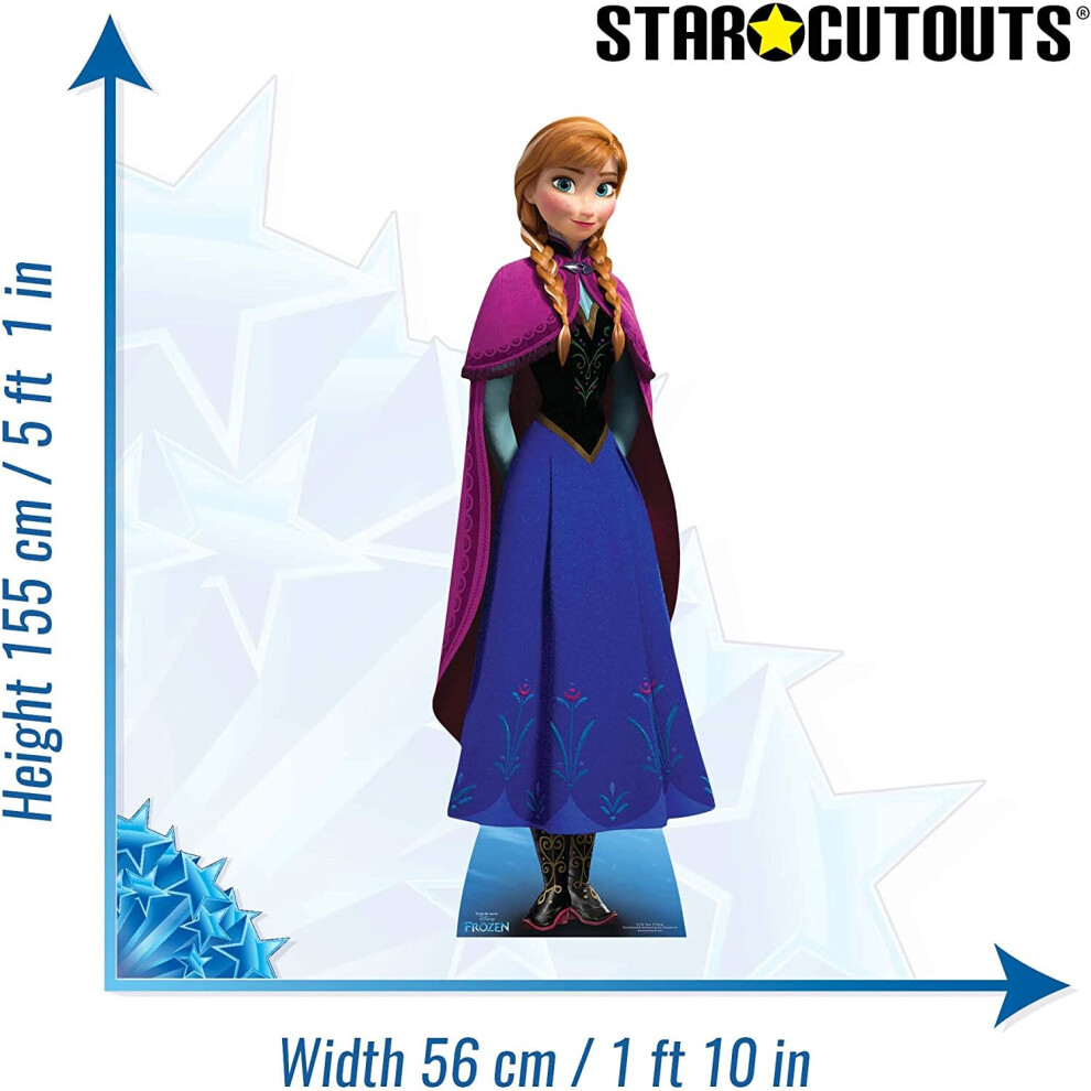 Anna (Disney Frozen) Official Lifesize Cardboard Cutout / Standee on OnBuy