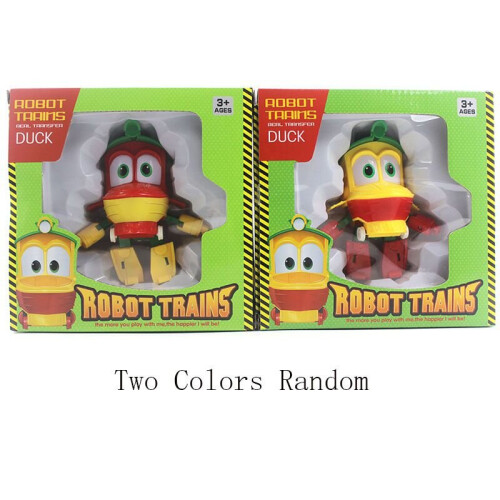 (Yellow) Robot Trains RT KAY Transformer Transforming Train Figure ...