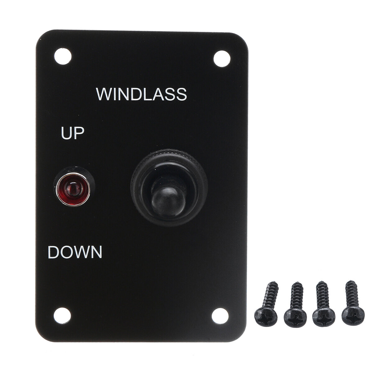 12V 15A 3 Pin Toggle Switch Panel On/Off/On Up Down Momentary For Boat ...