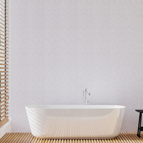 Sparkle Wall Panels Black Sparkle 10mm Bathroom Cladding PVC Shower ...