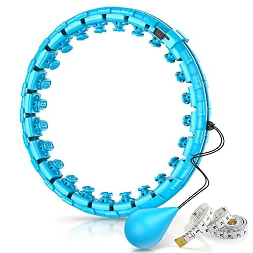 AgoKud Smart Weighted Hula Exercise Hoops for Adults Weight Loss ...