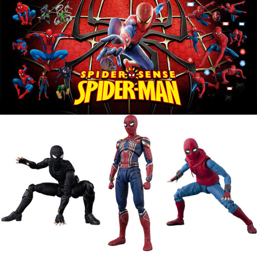 Marvel Spiderman Action Figure Spiderman Serie Collection Toys Kids Fan Gift