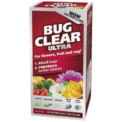 Bugclear Ultra Concentrate 200Ml For Fruit & Veg Greenfly Whitefly ...