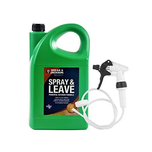 Spear and Jackson 5L Spray and Leave Ready to Use formula with Long ...