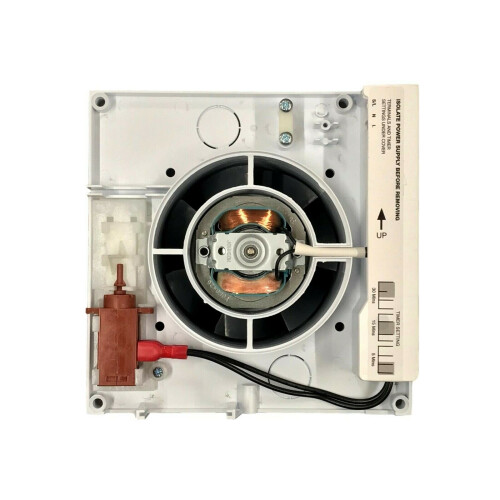 Domus SVC100TB Axial Extractor Fan with Timer & Backdraught 100mm on OnBuy