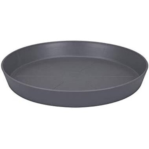 Plant Pots Large 4 X Heavy Duty Black Plastic Plant Pot Saucers - 45cm ...