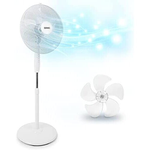 Duronic Pedestal Fan FN30 | Oscillating/Rotating | 3 Speeds | Floor ...