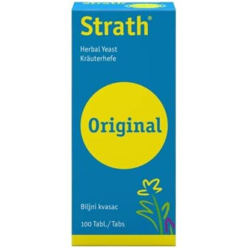 Strath® Original Tablets - 100 Tablets - Food Supplement with Herbal ...