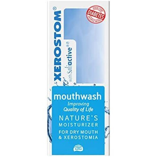 Xerostom With Saliactive For Dry Mouth Or Xerostomia Mouthwash 250ml on ...