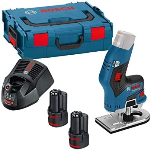 Bosch Professional 12V System cordless Palm Router GKF 12V-8 (incl ...