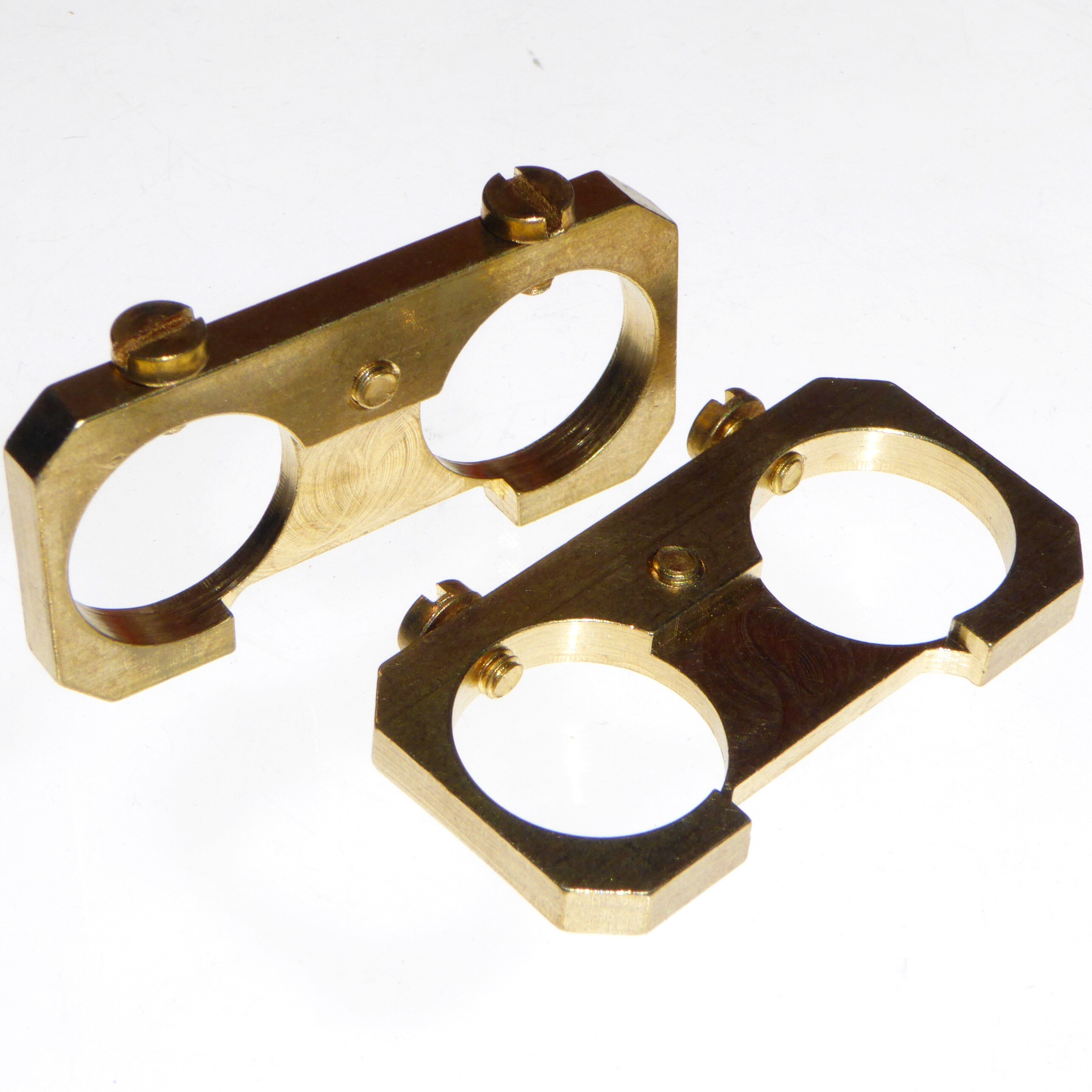 2x SWA Armoured Cable Earthing Clamps for Wiska Combi 308 Junction Box ...