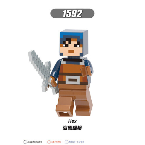 Minecraft Series Adventure Building Minifigure Toys for Kids 8Pcs/Set ...