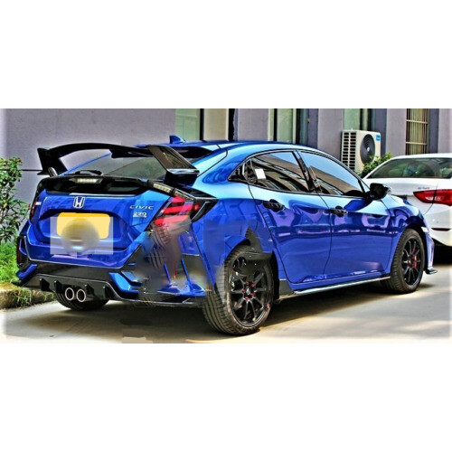 Honda Civic 'Type R Mugen Style' 10th Generation FK7 Gloss Black Spoiler 2016-20 on OnBuy