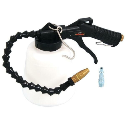 Air Spray Gun with Flexible Flexi Nozzle. 1 Litre Tank (Genuine Neilsen ...