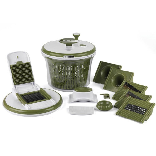 Salter All In One Food Preparation Set Food Processor Set (Green) on OnBuy