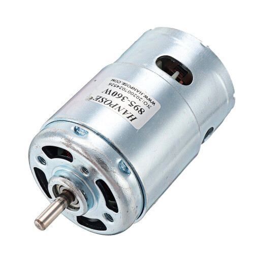 (200W) Motor DC 12V 24V 200/360W DC Motor Large Torque High Power DC ...