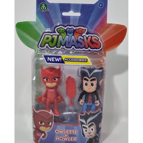 (Owlette & Howler) PJ Masks Hero & Vilain Pack of 2 Action Figure on OnBuy
