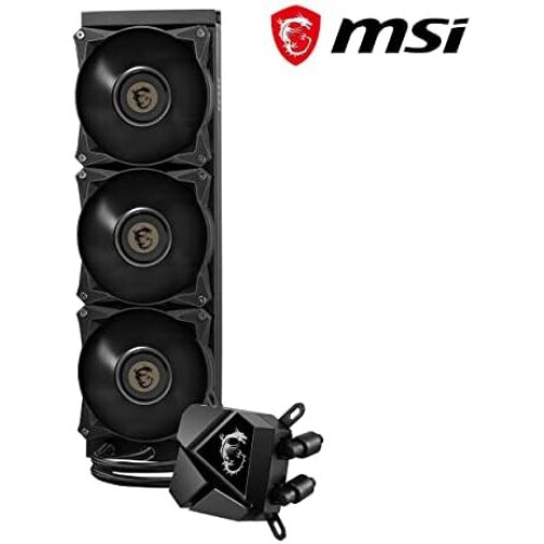 MSI MAG CORELIQUID P360 AIO CPU Liquid Cooler - Discreet Piano Black ...
