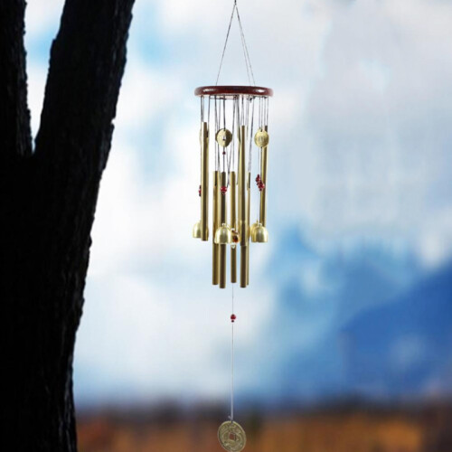 Wonderful Music Wind Chime with Copper Cash Anti-oxidation Metal ...