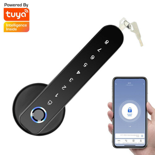 Door Lock Smart Lock Password Fingerprint Door Locks Key APP Unlock For ...