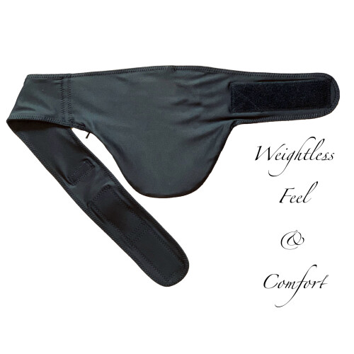 (Left Side, Size 7 = 48" to 52") Soft VERTICAL Stoma Support Belt ...