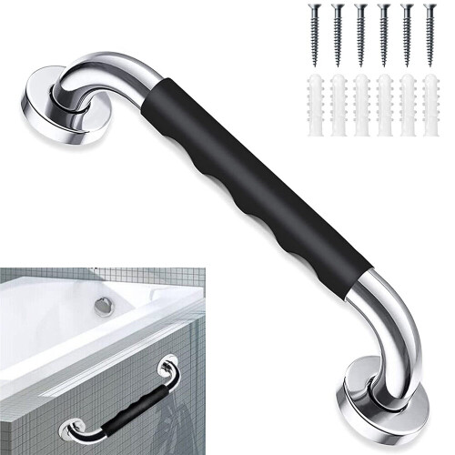 Safety Grab Bar Bathroom Support Handle Bath Shower Toilet Hand Rail on ...