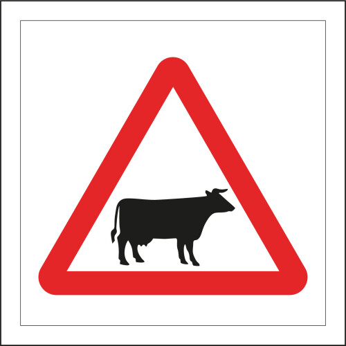 (100 x 100mm - 4 x 4, A - Sticker / Sav - Non-See Through) WT242 Beware ...