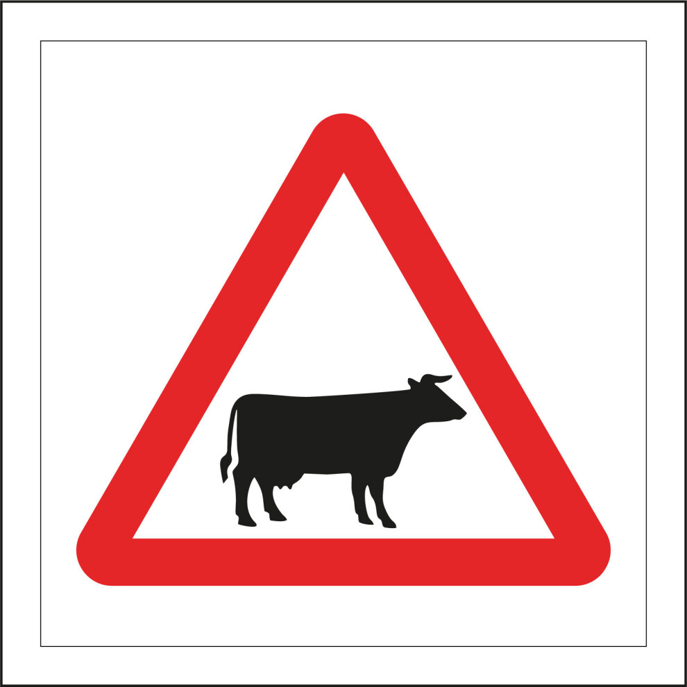 (100 x 100mm - 4 x 4, A - Sticker / Sav - Non-See Through) WT242 Beware ...