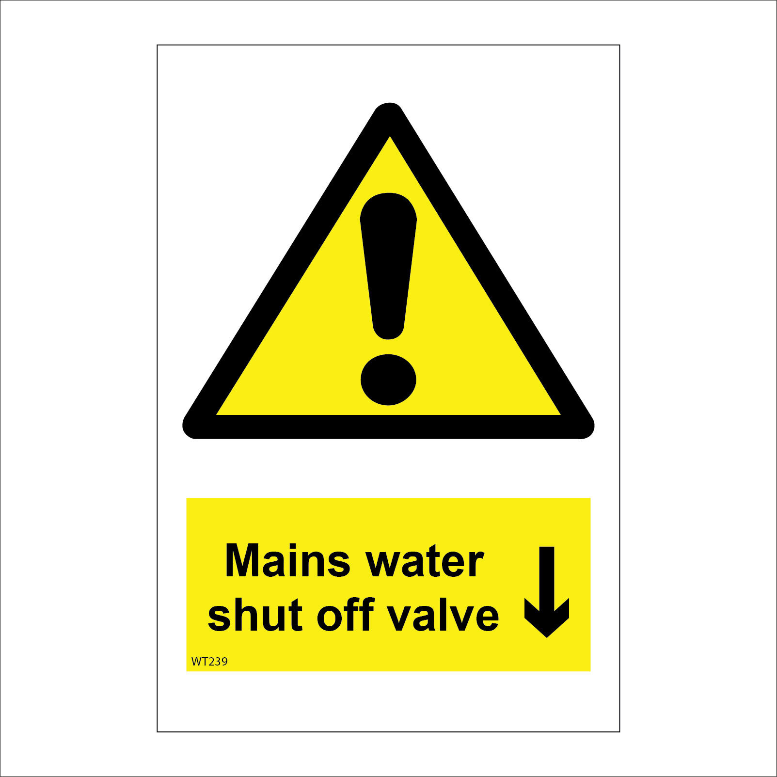 (150 x 200mm - 6 x 8, C - Dibond / Composite Aluminium) WT239 Mains ...