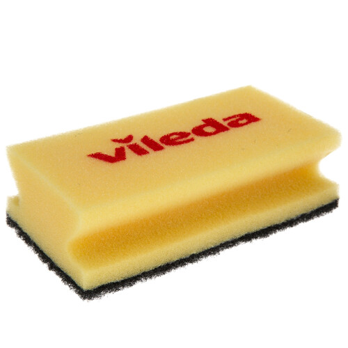 Vileda Glitzi Jumbo Sponge Scrub Extra-Large for Tough Messes, Perfect ...